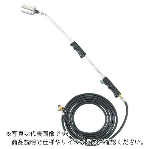 特長：火口軽量（オールステンレス）化で作業性が向上しました。グラスファイバー入り難燃樹脂で温度変化にも強いです。用途：融雪、解氷、道路補修工事に。融雪・解氷・除草・道路補修工事に。仕様：発熱量(kcal/h)：60000火口径(mm)：φ6...