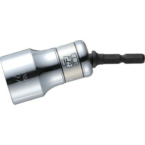 特長：ソケット部を押し込むと固定し、引き出すと15°の角度で自在になります。面接触型12角でナットに差し込みやすいです。より狭い箇所のソケット作業に最適な「首振りショート」ソケットです。電動インパクトドライバーが入りにくい角際作業で活躍しま...