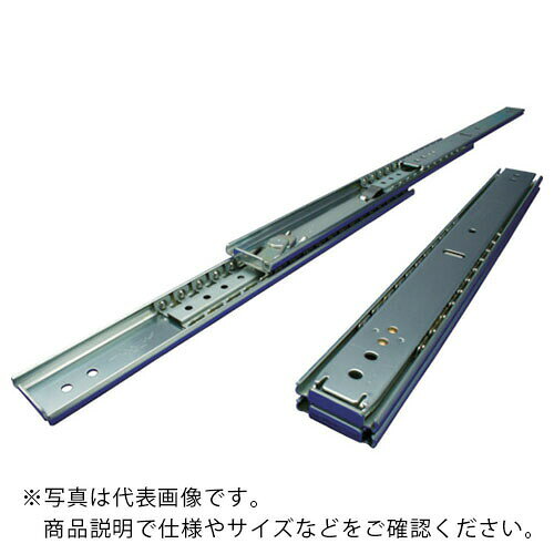 特長：ドロワーメンバーを完全に引き出せるフルトラベルのスライドレールです。全長が最短の12inch(304.8mm)から28inch(711.2mm)まであります。ボールベアリングを採用した精密スライドレールです。全開時ロックがかかります。...