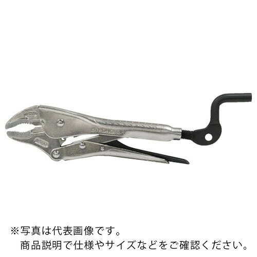 特長：歯部のV溝でさまざまな形状のワークを確実に保持します。用途：ワークのクランピング、保持に。仕様：全長(mm)：360最大口開き(mm)：55口開き(mm)角材最小：1口開き(mm)角材最大：55口開き(mm)パイプ最小：9口開き(mm...
