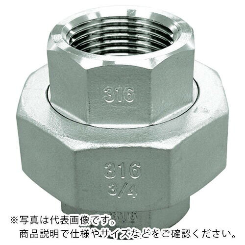 特長：ステンレス配管に対応しています。建築、プラント、原子炉、自動車、航空機などに広く使用され、配管の主役とも呼べる商品です。従来のねじ込み継手を更にグレードアップし、より使い易い継手として開発された商品です。用途：蒸気・空気・ガス・油用。...