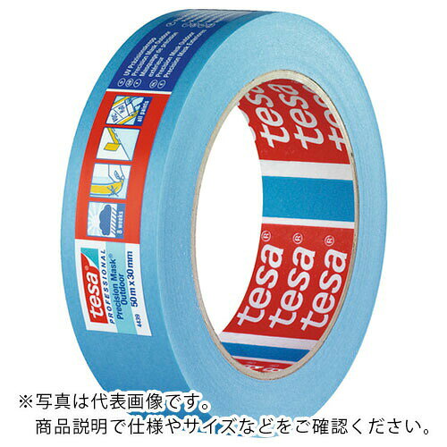 特長：耐候性に優れ長期(8週間程度)の養生に適しています。紙切れしにくく、塗装の見切り（境目）がきれいに出せます。用途：建築外装用。フラットでシャープな見切りが必要な箇所に。建築塗装用。仕様：色：青幅(mm)：19長さ(m)：50厚さ(mm...