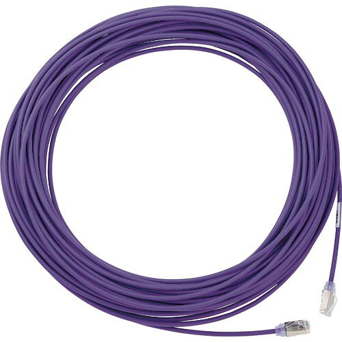 特長：すべてのLANケーブルは工場での性能試験に合格しています。細径化されたことで高密度アプリケーションエリアでのケーブル取り回しや管理が改善されます。従来のカテゴリ6AシールドLANケーブルと比べ、2倍の量のケーブルをケーブルマネージャー...