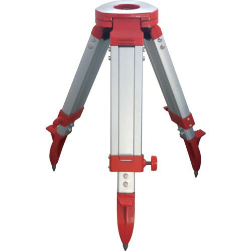 特長：通常より短い三脚で低い位置での作業に最適です。角型アルミフレームを採用することにより剛性を強化しています。用途：工事現場　測量現場の正確な高さ合わせに。仕様：品名：測量用三脚縮長〜全長(mm)：595〜850ねじ径(インチ)：5/8ね...