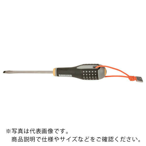 特長：カラビナの取り付け用のダイニーマ製紐のついた、高所作業向けドライバーです。エルゴハンドルにて作業者の疲労を軽減します。先端形状によりハンドルが色分けされ、ハンドル底部には先端形状がシンボルで記載されており、正しいドライバーを直感的に選...