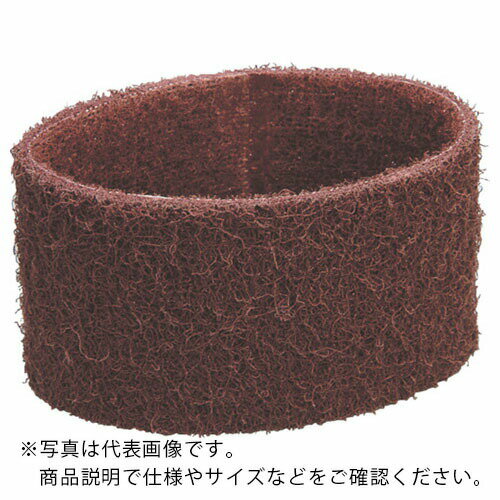 特長：高耐久性切削不織布ベルトです。用途：金属、研削、研磨、ヘアーライン作業用強固なサビ取り、塗装はがし。仕様：ベルト寸法(mm)：58×270適合機種：RMB-1、RMB-X、HMB-1、RMB-E、SMB-E、HMB-E色：赤茶用途：バ...