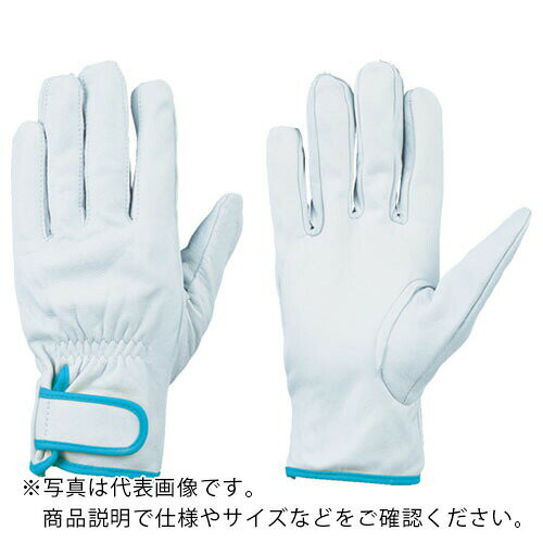 特長：SS〜3Lサイズまで取り揃えています。袖口マジック式でフィット感に優れています。用途：機械・プレス・荷役・運送など仕様：色：ホワイトサイズ：LL全長(cm)：24.0手のひら周り(cm)：23.0中指長さ(cm)：9.2厚さ(mm)：...
