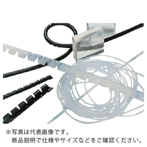 特長：RoHS指令適合製品です。弾力性が強く、曲げても折れることがありません。電気絶縁性、種々の耐薬品性に優れています。用途：電線の保護に。仕様：色：黒長さ(m)：25チューブ外径(mm)：22.8チューブ内径(mm)：20.0呼び径(mm...