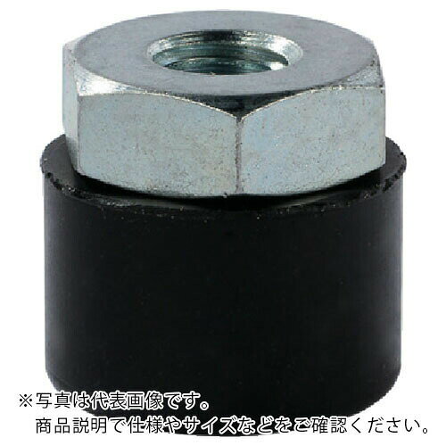 特長：適合ボルトに装着し、ワークを傷つけません。用途：コンタクトボルトに装着します。仕様：幅(mm)：26高さ(mm)：26適合ねじ径：M12六角ボルトM12タイプ材質／仕上：ゴム　●代表画像について 商品によっては、代表画像を使用している...