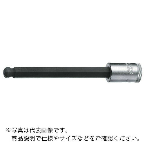 特長：ローレット加工を施すことで、手回しでも手から滑り落ちにくいです。15〜20°のアングルでも締め付けられます。仕様：差込角(mm)：9.5対辺寸法(mm)：6ビット長さ(mm)：104全長(mm)：132対辺(mm)：6材質／仕上：特殊...