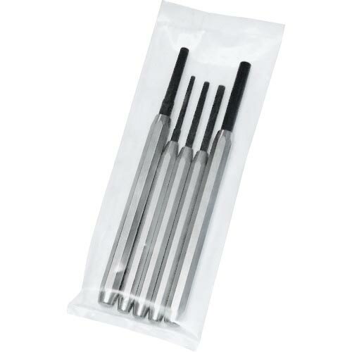 特長：フランス製の高品質なセンターポンチです。ショックアブソーバーシステムが衝撃を吸収し、快適かつ安全に精度の高い作業を実現します。亜鉛メッキ処理が施されています。特許取得品です。センターポンチの5本セットです。仕様：先端径(mm)：3、4...