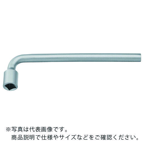 特長：自動車のホイルナット向けのレンチです。対辺4角タイプです。仕様：対辺寸法(mm)：10全長(mm)：175対辺形状：4角材質／仕上：クロムバナジウム鋼(Cr-V)　●代表画像について 商品によっては、代表画像を使用している場合がござい...