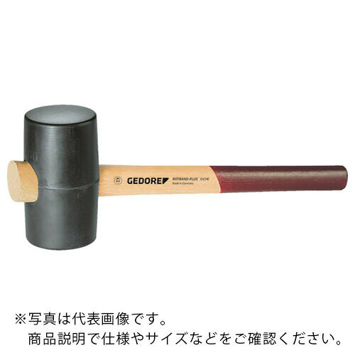 特長：柄はアッシュで、ヘッド部は耐久性に優れた良質ゴムを使用しています。仕様：頭径(mm):75頭長(mm):130全長(mm):380頭部長さ(mm):130規格:DIN5128-90頭部ハードタイプ材質／仕上：頭部:天然ゴム柄:アッシュ...
