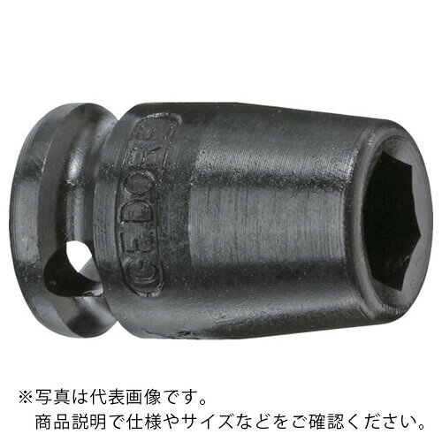 特長：ユニットドライブで接触面積を大きくすることで、ボルトが欠けにくいです。仕様：差込角(mm)：9.5対辺寸法(mm)：19全長(mm)：30対辺形状：6角適合ピン：6261120適合Oリング：6260900対辺(mm)：19材質／仕上：...