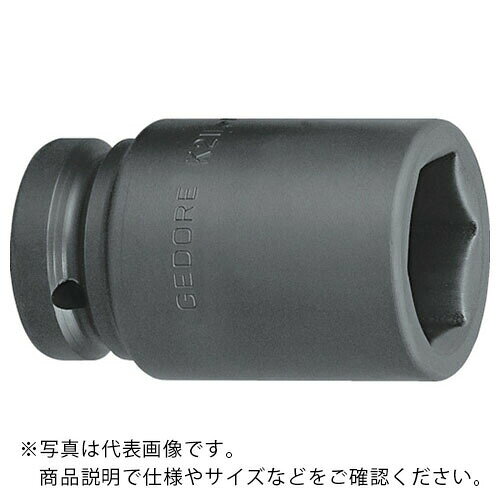 特長：ユニットドライブで接触面積を大きくすることで、ボルトが欠けにくいです。大きいトルクをかけても頑丈で丈夫です。仕様：差込角(mm)：25.4対辺寸法(mm)：34全長(mm)：100対辺形状：6角適合ピン：6657700適合Oリング：6...