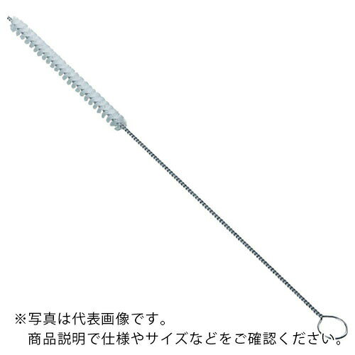 特長：手作業用ワイヤブラシです。高品位の線材を使用しており、耐久性に優れ、長寿命です。用途：チューブや配管等のバリ取り作業に。仕様：毛材：ナイロン線径(mm)：0.3全長(mm)：300外径(mm)：20軸径(mm)：3.5幅(mm)：20...