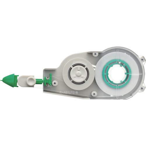 特長：高精度設計で耐久性が高い本格カートリッジタイプの修正テープの交換用カートリッジです。仕様：本体色：グリーンテープ幅(mm)：4.2テープ長さ(m)：12タイプ：つめ替えタイプ適合本体：CT-CX4幅(mm)：37奥行(mm)：100高...