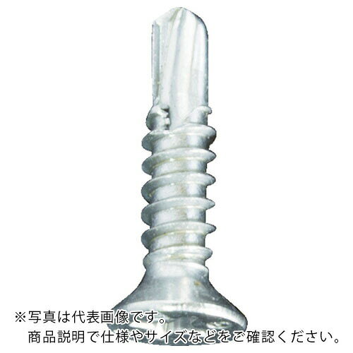 特長：硬いステンレス材に下穴なしで打ち込める画期的なドリルねじです。用途：座ぐりが施してあるステンレス部材の締結に。仕様：最大適合板厚(mm)：3.0頭部径(mm)：8頭部厚さ(mm)：2.7適合ドライバー：プラスNo.2呼び寸法(mm)d...
