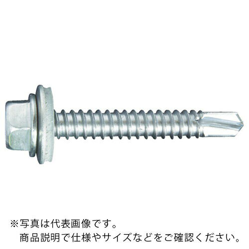特長：硬いステンレス材に下穴なしで打ち込める画期的なドリルねじです。六角頭によりトルク伝達力が大きく、カムアウトしにくいので作業性に優れています。用途：準防水用のステンレス部材の板金工事・外壁取付に。仕様：最大適合板厚(mm)：4.0呼び寸...