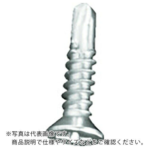 特長：アルミ板専用で、耐食性のあるステンレス材を使用しています。座ぐりが施してあるアルミ部材の締結などアルミ部材専用のドリルねじです。用途：座ぐりが施してあるアルミ部材の締結に。仕様：最大適合板厚(mm)：2.6頭部径(mm)：8頭部厚さ(...