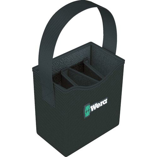 特長：工具を収納でき、簡単に持ち運べます。マジックバンドが付いており、付け外し自在で組み合わせ自由です。傷や雨にも強く頑丈な作りです。他のWera 2 goシリーズ製品と組み合わせて使用可能です。内部パーテーションは調整可能で、最大5つの仕...