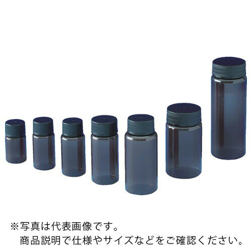 特長：少量のサンプル保存に最適なねじ口ボトルです。ガラスと違い、割れの心配のないところが魅力です。紫外線透過範囲での使用が可能です。用途：サンプル保存容器として。仕様：容量(ml)：100直径(mm)：40高さ(mm)：111.5耐熱温度(...