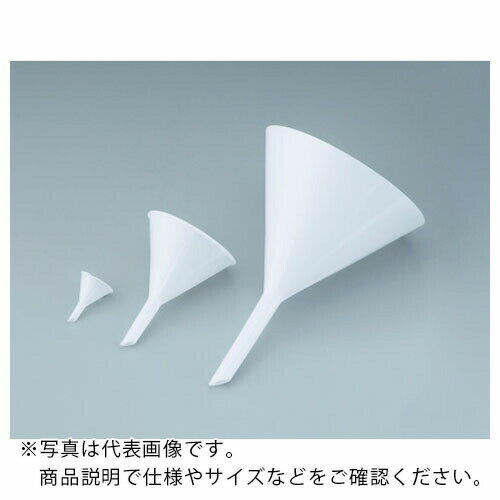 特長：耐薬品性に優れた液体濾過用ロートです。用途：ロート。仕様：口径(mm)：80高さ(mm)：107足径(mm)：10.0足長(mm)：49足径×足長(mm)：10.0×49材質／仕上：本体：ポリエチレン（HDPE）　●代表画像について ...