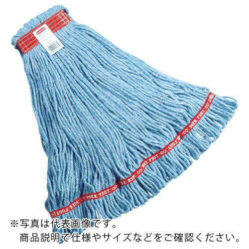 用途：水拭き・から拭き・ワックス掛けに。モップ替糸。仕様：色：ブルーシートサイズ(mm)：25リサイクルコンテンツ：80%フチ色：グリーンサイズ：M洗濯対応：75回業務用洗濯機対応：75回まで材質／仕上：ブレンドコットン合成糸　●代表画像に...