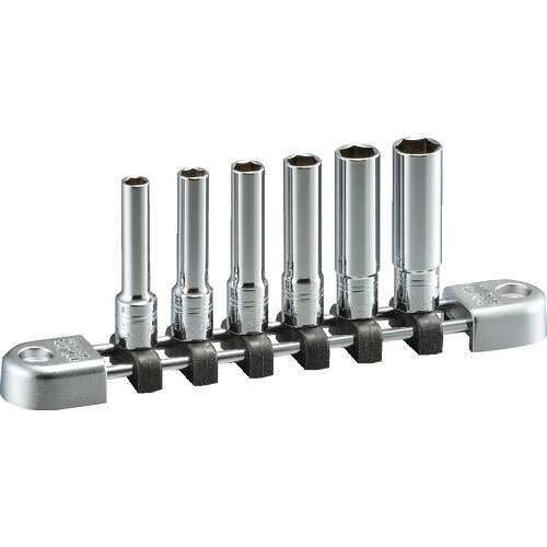 特長：接触面をより大きくすることで薄肉部への応力の集中を低減するNパワーフィット形状を採用、ボルト・ナットにやさしく、なめりを防ぎます。用途：小サイズの障害物等がある時の締結。仕様：差込角(mm)：6.35対辺形状：6角セット内容(点)：6...