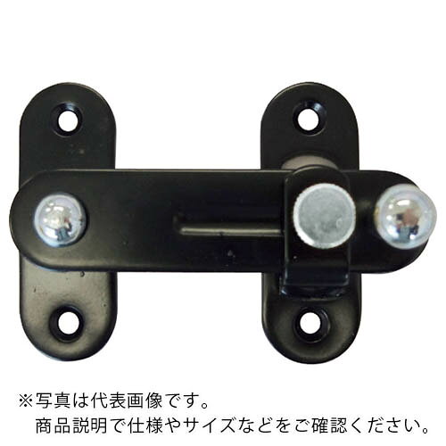 特長：あらゆる扉の戸締り金具です。落ち着いた風合のマットブラック色です。締付ツマミで固定できます。用途：各種開き戸やボックスに。仕様：色：マットブラックA(mm)：68.5B(mm)：50C(mm)：25L1(mm)：102取付用ネジ付材質...
