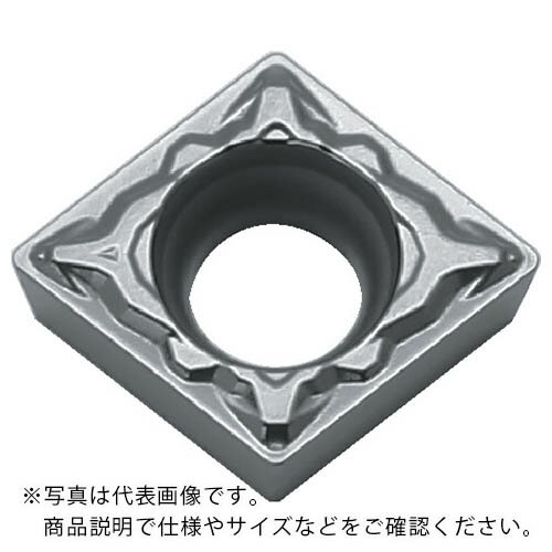 特長：耐摩耗性、耐溶着性に優れた特殊ナノ積層コーティング「MEGACOAT　NANO　PLUS」を採用しています。鋼やステンレス鋼加工用の汎用材種で、安定加工・長寿命を実現します。用途：旋削加工用。被削材：鋼、ステンレス鋼。仕様：チップ形状...