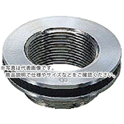 特長：受水槽や高架タンクと給水管の接続用金具です。用途：受水槽や高架タンクと給水管の接続用仕様：高さ(mm)：28A(mm)：W38山16B(mm)：56C(mm)：G1A：W38山16C：G1呼径：25タボ（まわり止め）付材質／仕上：ステ...