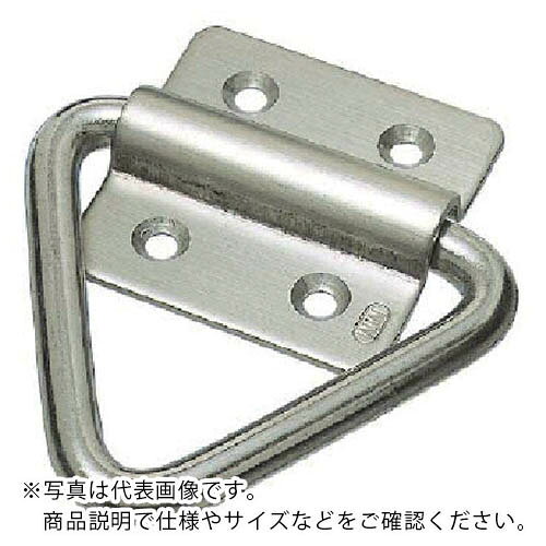 特長：リング部分が倒れるので、不使用時に邪魔になりにくいです。用途：壁面・床面・柱等に設置し、チェーン・ワイヤ・ロープの端末金具として。仕様：使用荷重(kN)：0.15A(mm)：45D1(mm)：2L(mm)：43H(mm)：11L1(m...