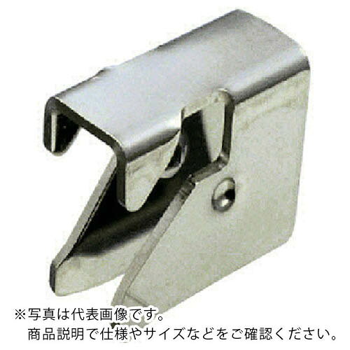 特長：差し込むだけのワンタッチタイプです。用途：グレーチング（溝蓋）とグレーチングの隣合った部分にはめ込み、連結させる事で、衝撃による跳ね上げ事故を防いだり、グレーチングの盗難を抑制します。仕様：S(mm)：8.5H(mm)：35D(mm)...