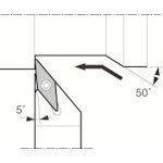 特長：SVLP-FF型用途：スモールツール一般外径ホルダ外径・倣い加工用仕様：スクリュークランプ方式オフセットなし適合チップ：VP○○1103ISO14001認証取得工場製