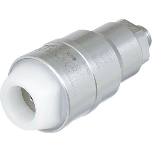 特長：間欠波動効果で広範囲の処理が可能な、アルミ製ラウンドノズルです。エアブロー中にエアダスターを左右に振る必要がありません。用途：洗浄後の水切り作業等、広範囲へのエアーブロウに。仕様：ノズル長(mm)：54.5ノズル口径(mm)：Φ3ノズ...