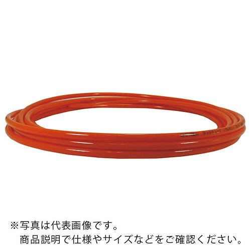 特長：耐油・耐水性に優れています。柔軟性に優れており、曲げ半径が小さく取れます。優れた外径精度、真円度を持っております。サイズ、カラーバリエーションが豊富です。1m間隔でカットマークが表示され裁断作業、在庫管理に便利です。用途：各種エア配管...