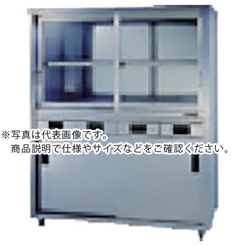 特長：戸びらレール部に水ヌキミゾが有りますので洗っても水がたまりません。オプションで鍵の取付けが可能です。ガラス戸、網戸への交換も可能です。バックガード付き加工可能です。用途：工場研究所部品・材料・工具の保管仕様：間口(mm)：1500奥行...