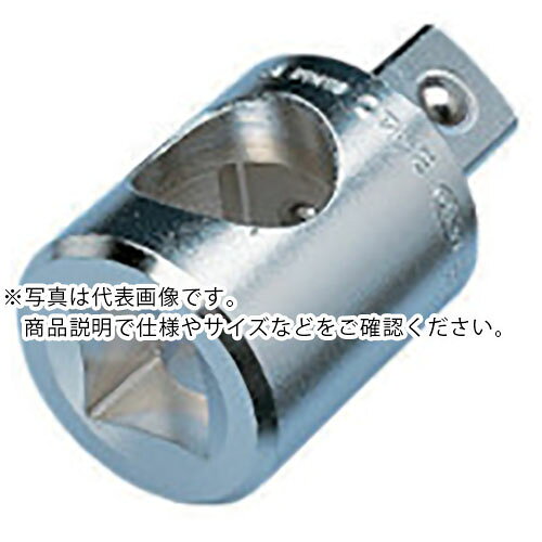 特長：専用ハンドルと組み合わせて、スピンナハンドルとして使用します。用途：汎用工具仕様：差込角(mm)：19.0差込角凹(mm)：19.0全長(mm)：71　●代表画像について 商品によっては、代表画像を使用している場合がございます。 商品...