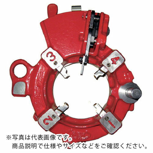 特長：規定の管用テーパおねじが加工できます。用途：ねじ切り作業仕様：寸法：ステン自動切上2 1/2ー3適合機種：NS(S)80A3、N100Aセット内容／付属品：チェーザ(ACHSS65A-80A)×1　●代表画像について 商品によっては、...