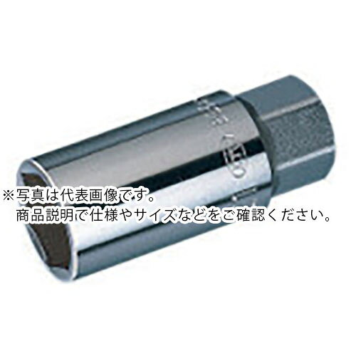 特長：自動車のアルミホイールナットの締め、緩めに使用する専用ソケットです。薄肉タイプで化粧ナットの損傷を抑えるゴムクッション付きです。用途：自動車のアルミホイールナットの締め、緩めに。仕様：差込角(mm)：12.7対辺寸法(mm)：21全長...