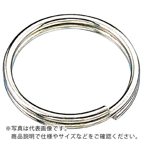 特長：手軽に連結作業ができます。用途：キーホルダやチェーンの端末金具として。仕様：使用荷重(kN)：0.01D(mm)：1.0L(mm)：12材質／仕上：ステンレス（SUS304）仕上げ：バレル研磨仕上げ　●代表画像について 商品によっては...