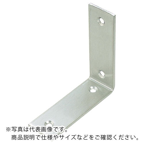 特長：座繰りが両面に付いています。内向きでも外向きでも使用できます。用途：コーナーの補強金具として。家具の転倒防止に。棚作りに。仕様：板厚(mm)：3タイプ：2幅W(mm)：20D(mm)：6.25穴径(mm)：4.5長さL(mm)：105...