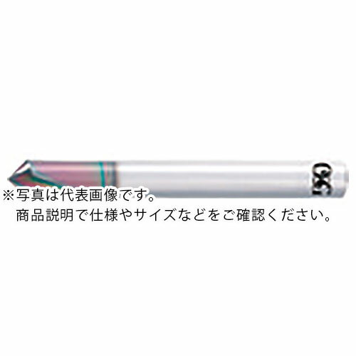 特長：面取りはもちろんセンタリングで高速、長寿命化が可能です。切れ味がよく欠けにくい刃先形状です。用途：炭素鋼、合金鋼、焼き入れ鋼（45〜70HRC）、工具鋼、鋳鉄、銅合金、アルミ合金鋳物、チタン合金用。仕様：刃径(mm)：6溝長(mm)：...