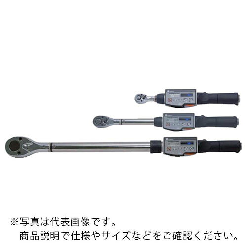 特長：締付具合をあらわす高輝度LEDインジケータにより、目標トルクに対して現時点での締付具合を直感的に表示します。精密締付作業でも力の入れ具合を微妙に調節できます。用途：検査、締め付け用。仕様：差込角(mm)：12.7全長(mm)：476セ...