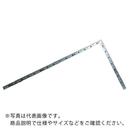 特長：角が薄く平たいので細かい材料にもピタリと張り付き、ケガキやすく測りやすくなっています。外側基点の内側目盛が付いています。用途：長さの測定、直角の確認やケガキ作業仕様：長さの許容差：±0.2mm以下精度直角度：100mmにつき、0.1m...
