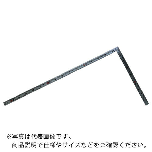 特長：角が薄くケガキやすくなっています。外側基点の内側目盛が付いています。用途：長さの測定、直角の確認やケガキ作業仕様：長さの許容差：±0.2mm以下精度直角度：100mmにつき、0.1mm以下材質／仕上：ステンレス注意：電気に触れる恐れの...