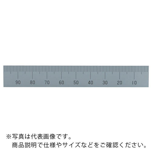 特長：工作機械・工業用機械用の、測りやすく正確なマシンスケールは、機械の付加価値を高めます。目盛はエッチングで刻み、黒クロムメッキなので取れません。品質はJIS規格と同じです。用途：機械への取り付けなどに。仕様：全長(mm)：100幅(mm...