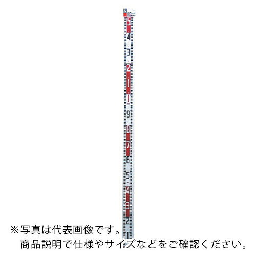 特長：アルミ製の薄くて軽い標尺です。中央にリブを立て、衝撃に強い構造です。用途：現場記録、写真撮影用。仕様：幅(mm)：60厚さ(mm)：6全長(mm)：1500材質／仕上：本体：アルミ先端部：ポリプロピレン　●代表画像について 商品によっ...