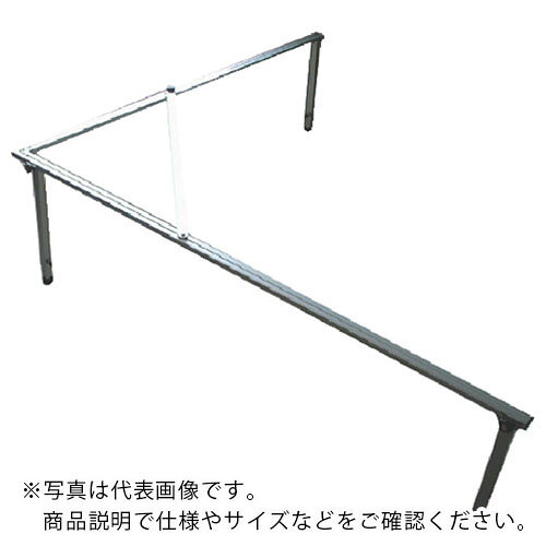 特長：角度・勾配目盛付です。脚は着脱式です。用途：遣方の水糸張り基礎の芯墨での直角出し仕様：角度精度(直角)：±1000rad(1800mmで±1.8mm)目盛：角度30°〜90°・勾配、返し勾配0〜9/10(9寸勾配)・平勾配6/10〜9...